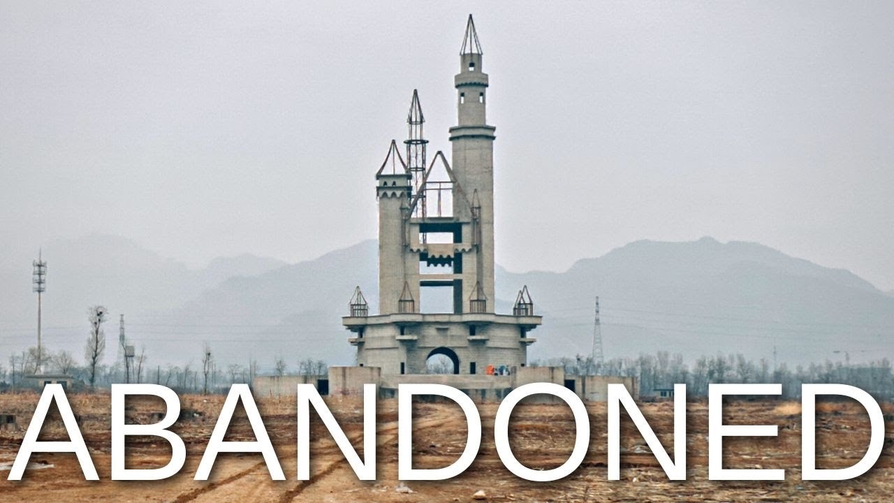Wonderland Amusement Park Outside Beijing China China's Abandoned