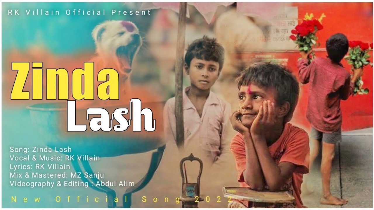 Zinda Lash | RK Villain | Official Rap Song | New Hindi Rap Song - YouTube