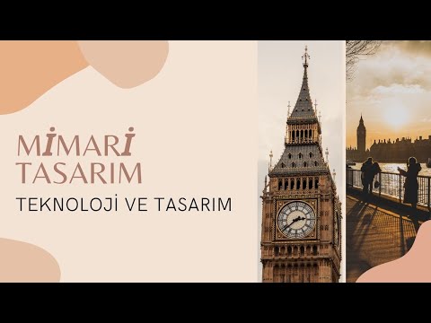 MİMARİ TASARIM - 7.SINIF TEKNOLOJİ VE TASARIM