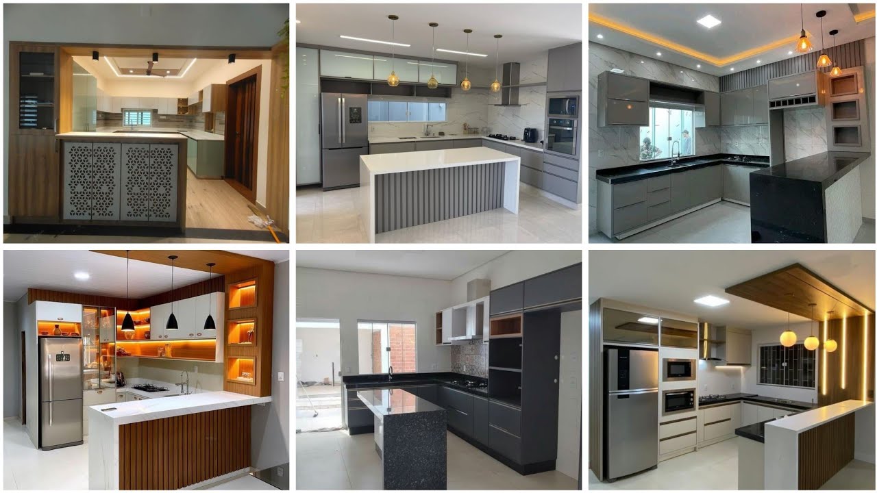 Latest Open Kitchen Design 2024 | Kitchen Design | Open Kitchen Design ...