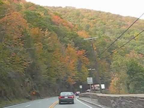 Jim Thorpe Fall Foliage pre peak - YouTube
