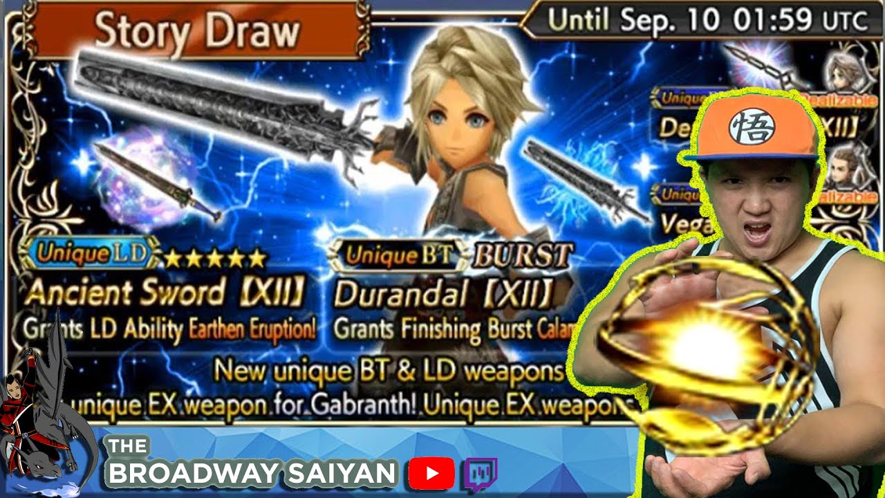 Dissidia Final Fantasy: Opera Omnia TESTING OUR LUCK FOR GABRANTH'S EX ...