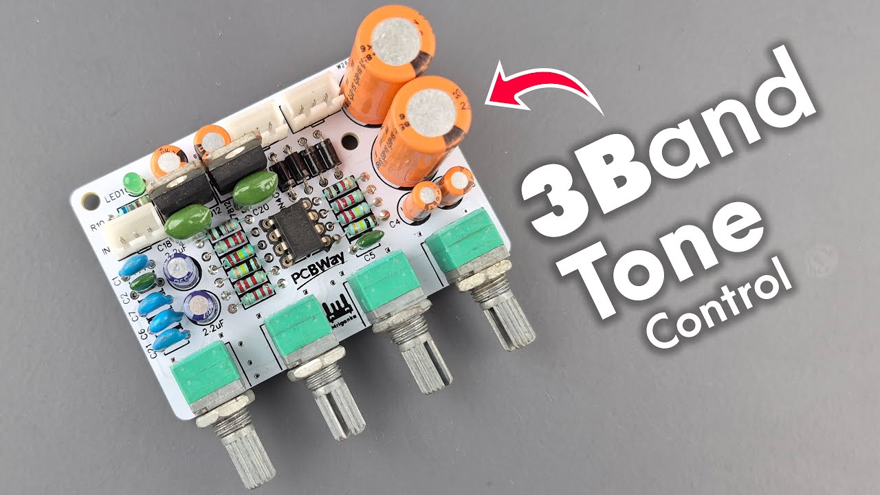Most Compact DIY 3 Band Tone Control. - YouTube
