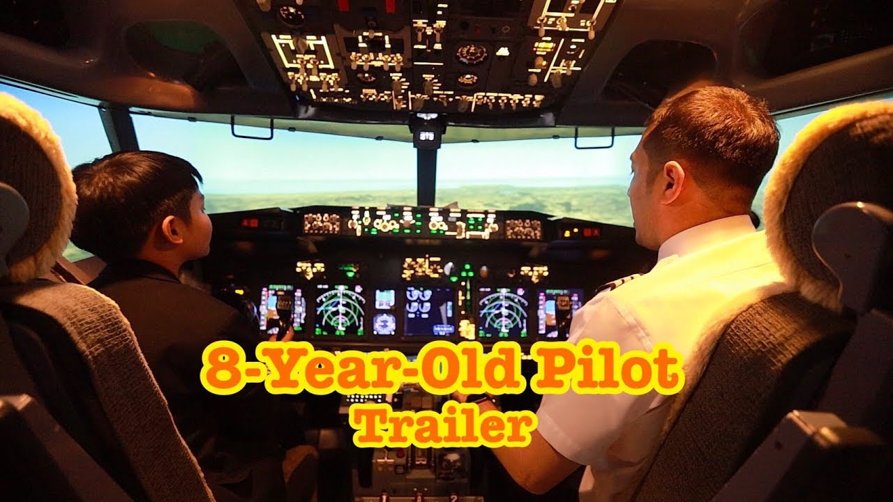 8-Year-Old Pilot Flight Experience Trailer | Pilot Kid - YouTube