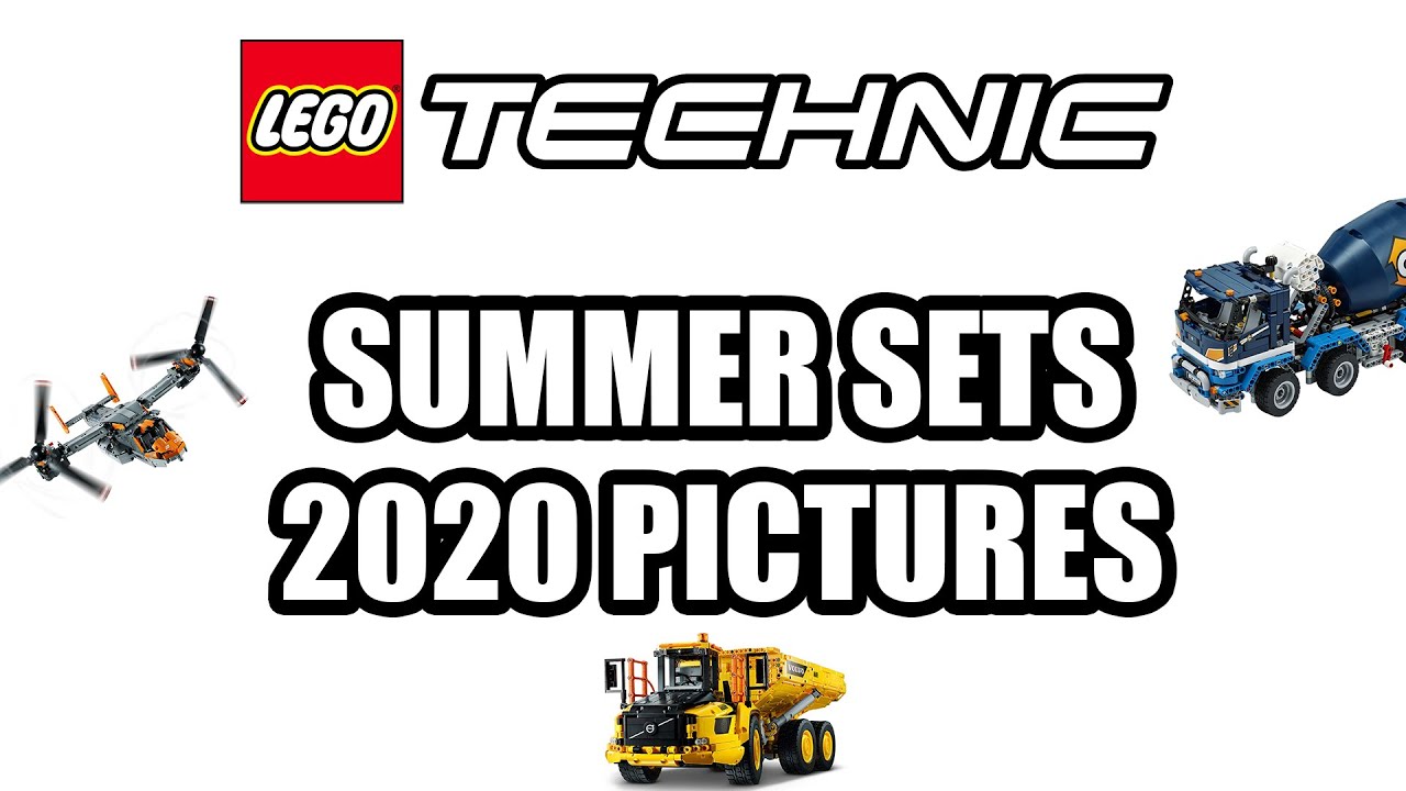 NEW LEGO TECHNIC SUMMER SETS 2020 PICTURES - YouTube