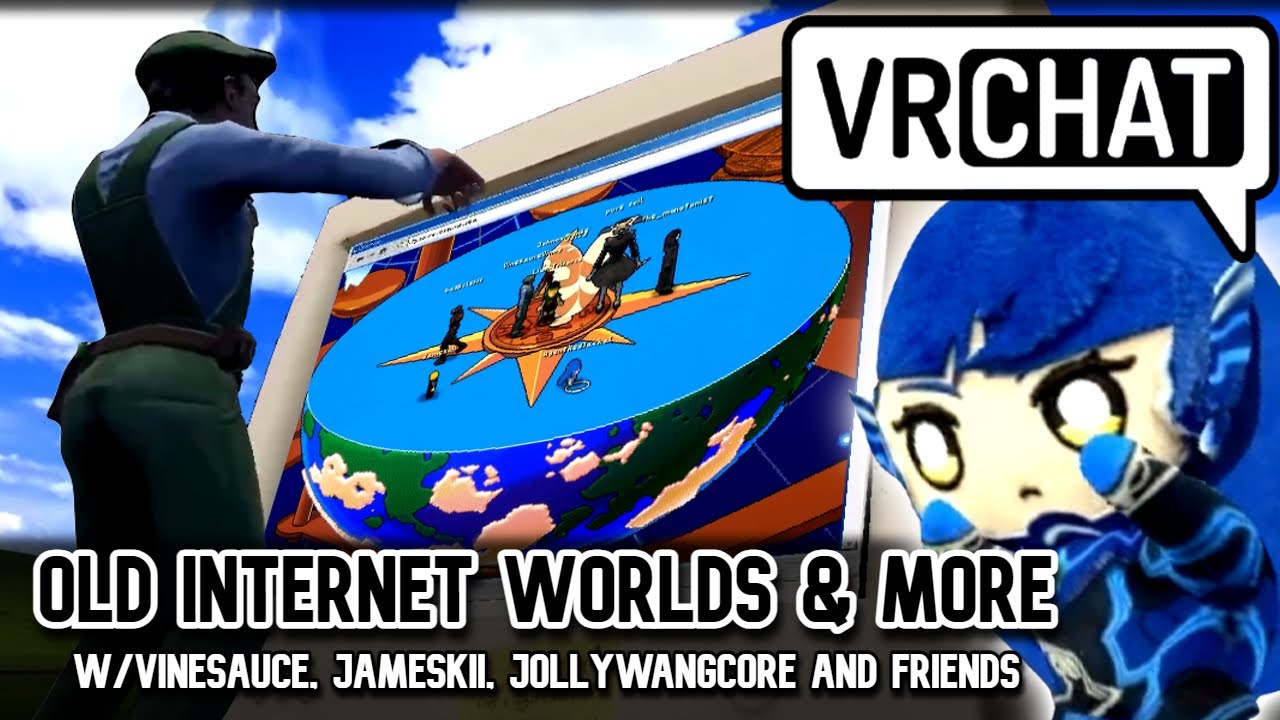 VRChat Map Hop with Vinesauce, Jameskii, JollyWangcore & more - YouTube