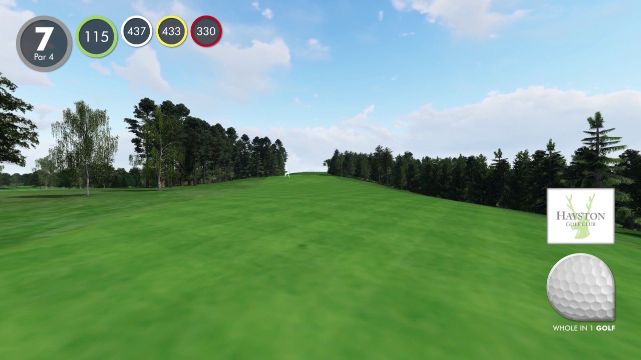 Hayston Golf Club - Hole 7 - YouTube