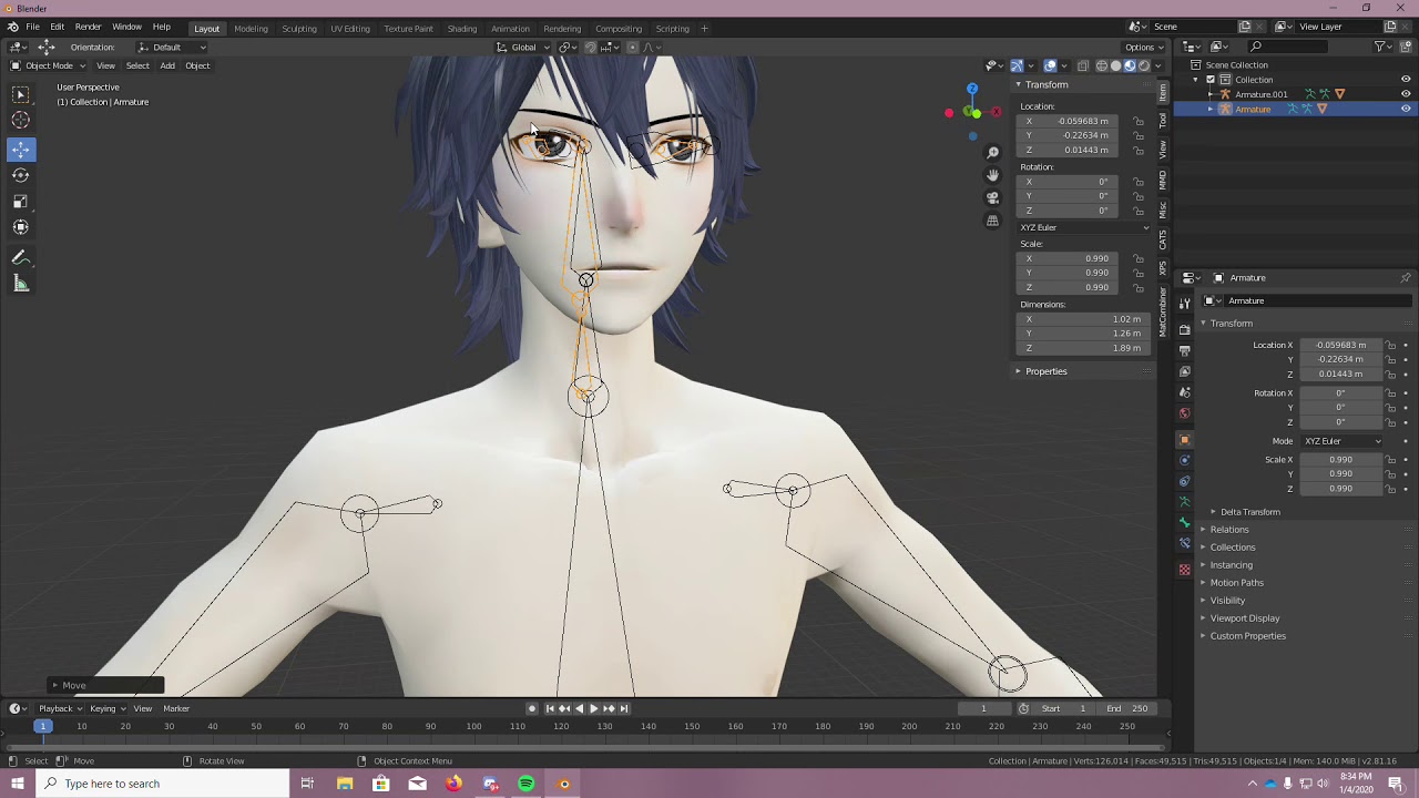 VR Chat: How to combine MMD TDA components into a custom avatar. - YouTube