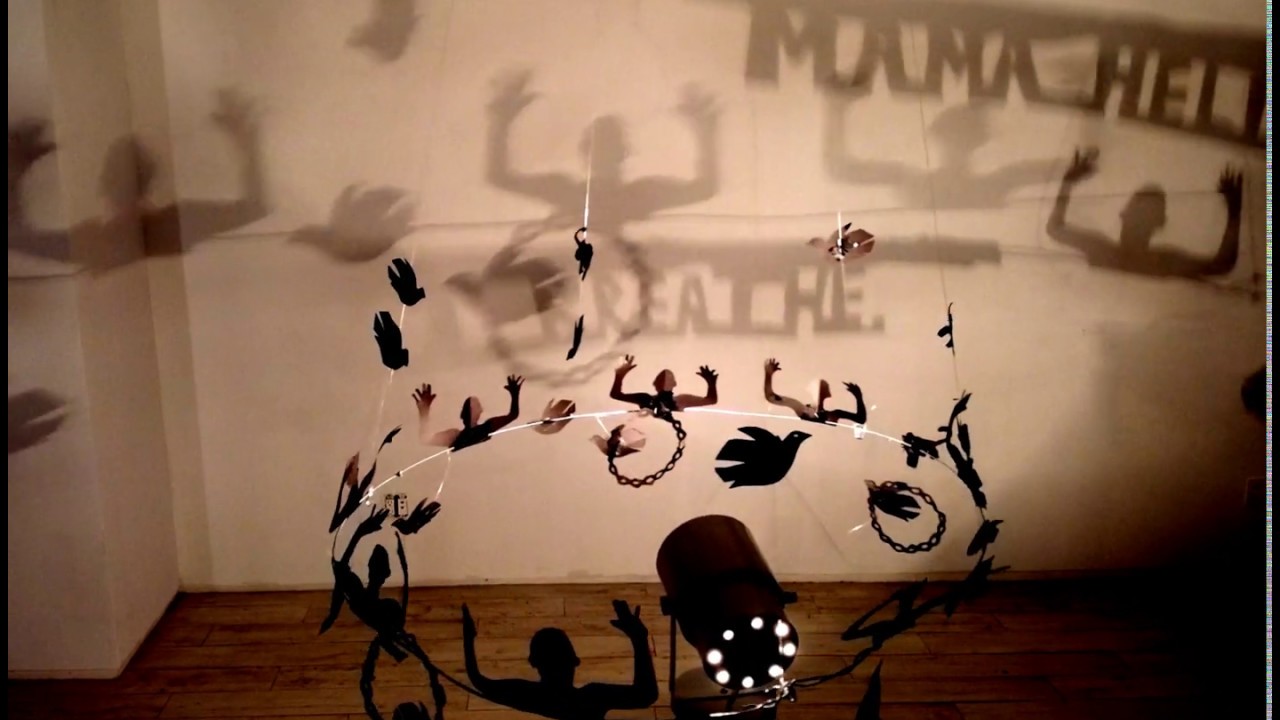Listen to Black Women - BLM Art Intervention, Shadow Projection NYC ...