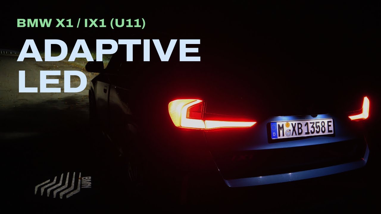 2023 BMW iX1 / X1 (U11): adaptive LED-Scheinwerfer Test - Autophorie ...