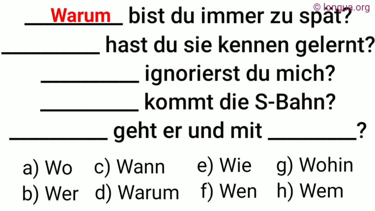 Learn German, German language, German grammar, German Lessons ...