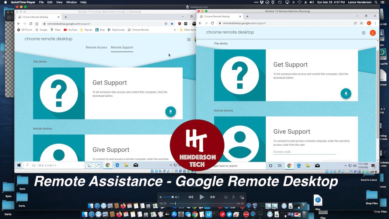 Remote Support and Assistance Tool from Google - Free - YouTube