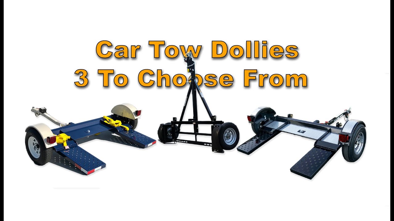 CAR TOW DOLLY - EASY TO USE - THREE MODELS TO CHOOSE FROM. #cartowdolly ...