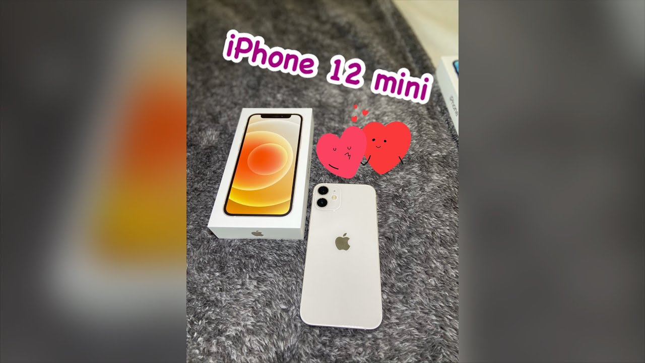 iPhone 12 mini white - YouTube