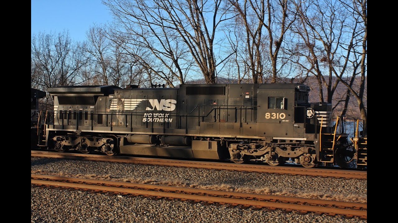 NS 20T EB W/ RARE NS 8310 in Consist!! - YouTube