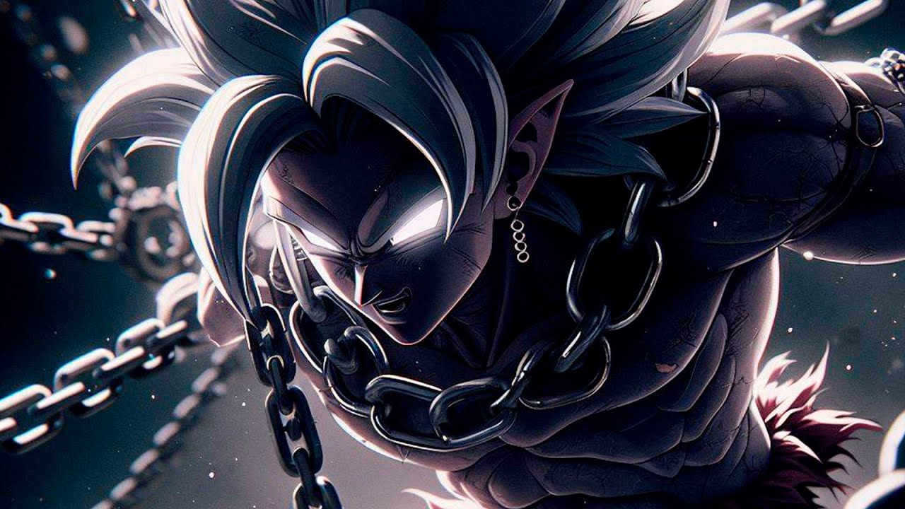 Goku breaks the angels' power limiter chains and scares the gods - YouTube