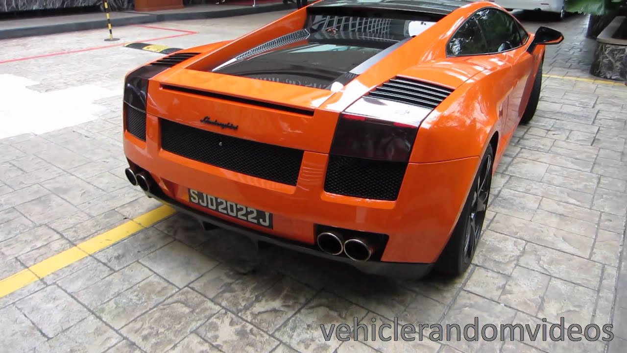 MODIFIED GALLARDO! Beauty Shots, start up, acceleration - YouTube