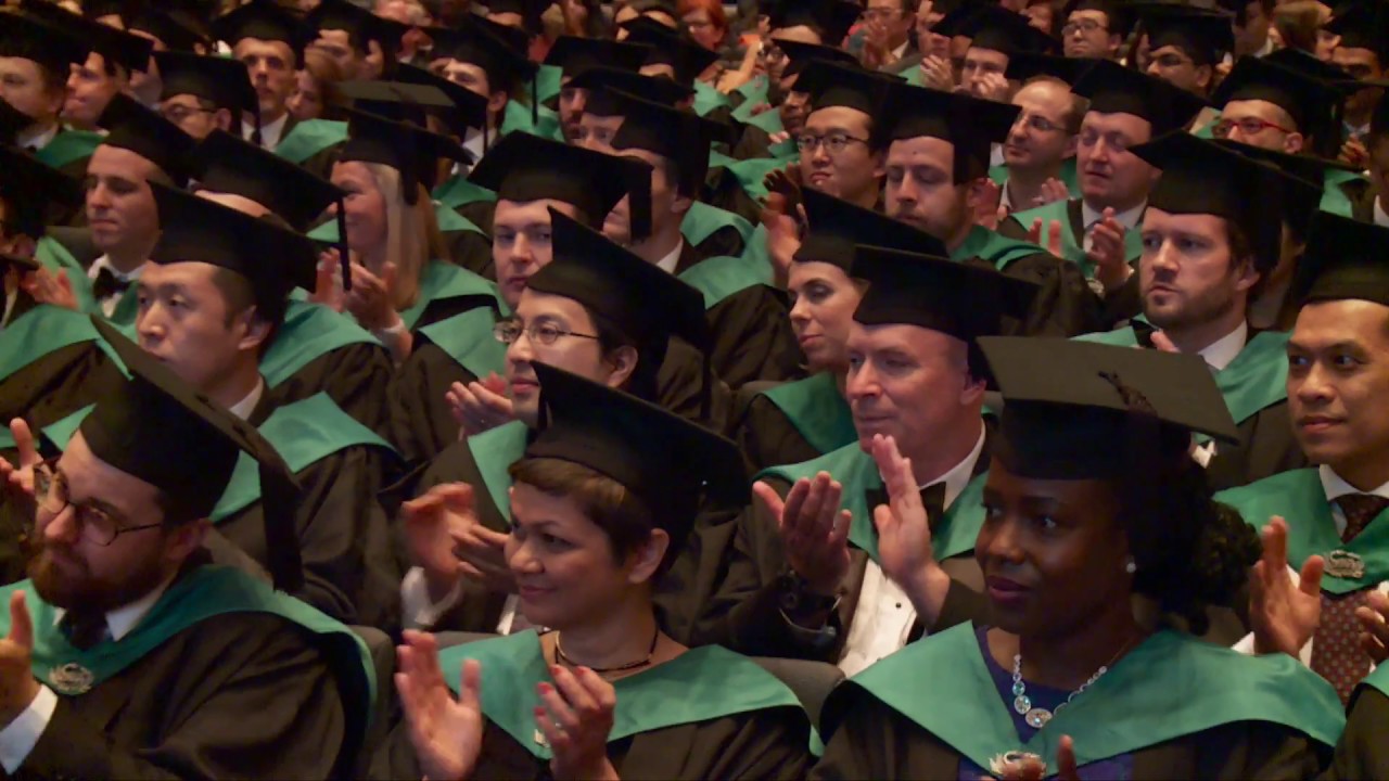INSEAD EMBA Graduation ceremony - Faculty Teaching Awards - YouTube