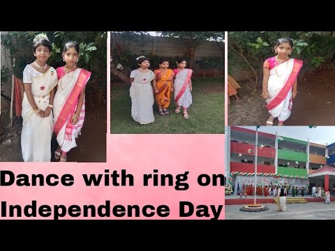 Vlog - 11dance with ring on Independence day in school easy dance ring from learn with Swara ...