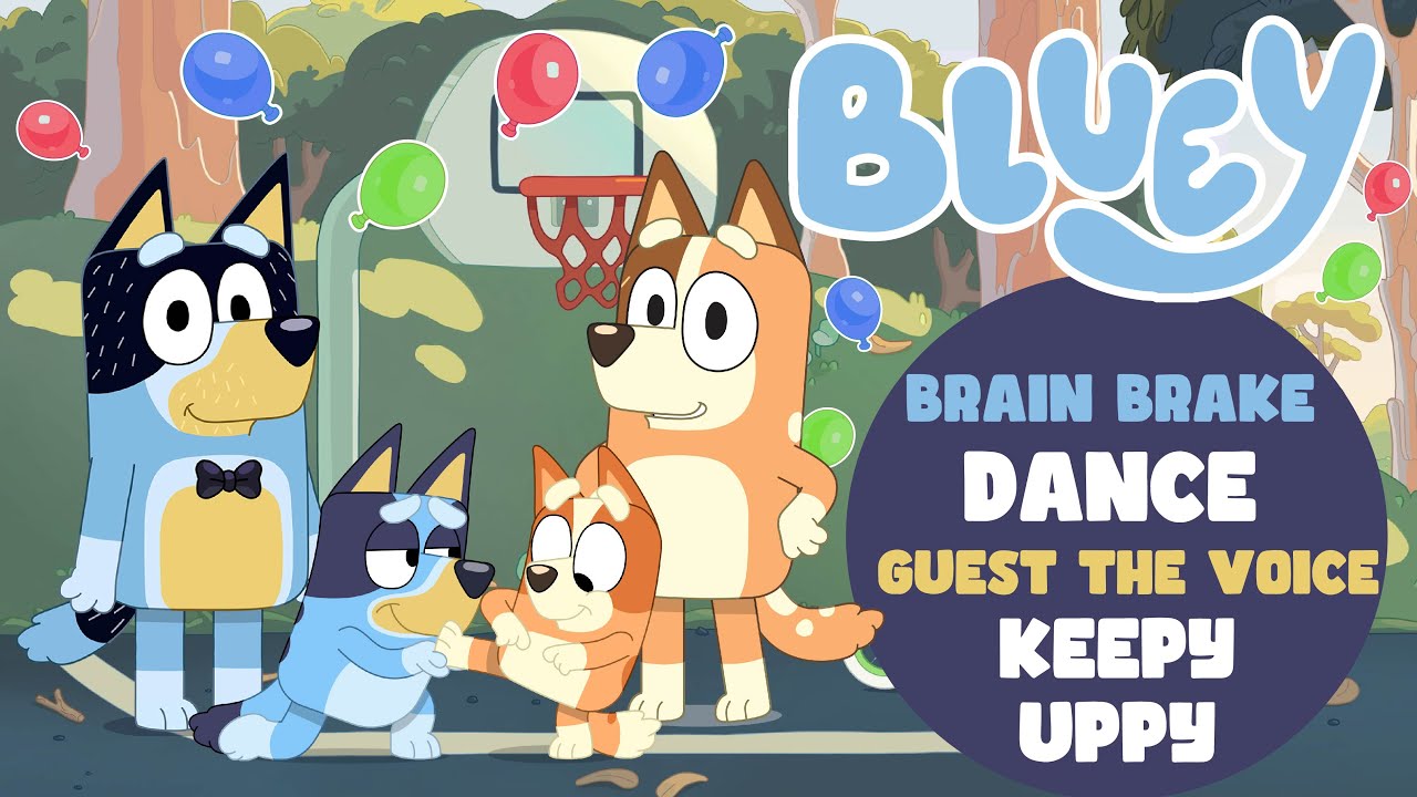 Bluey Brain Break! Get Moving with Jumping, Dancing & Exciting Mini ...