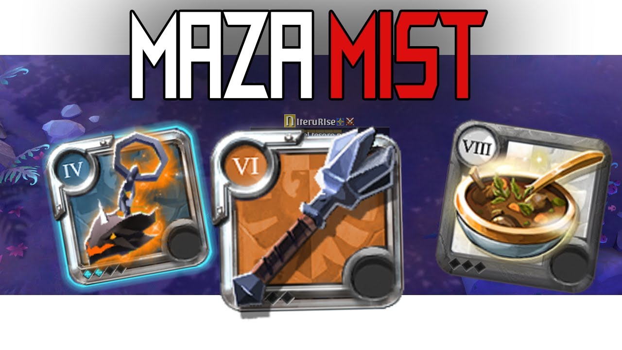 INVADIENDO THE MIST | MACE BUILD | Albion online - YouTube