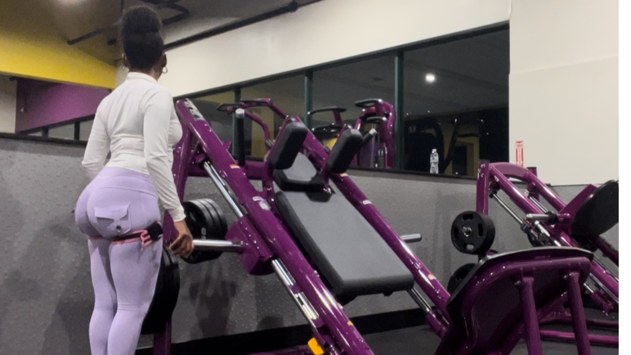 Build big juicy glutes and legs!!! using all planet fitness equipment ...