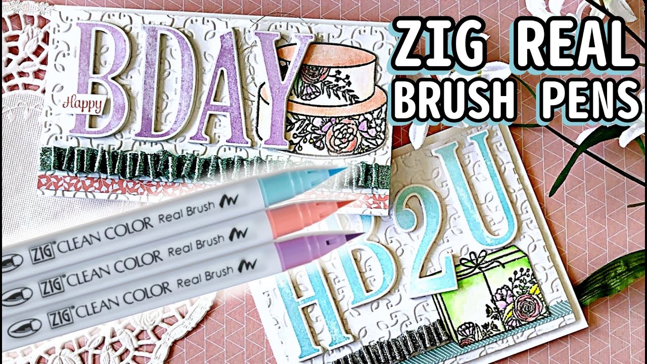 Pastel Birthday Cards with EASY Ruffle Ribbon Edges ft. Stampin' Up ...