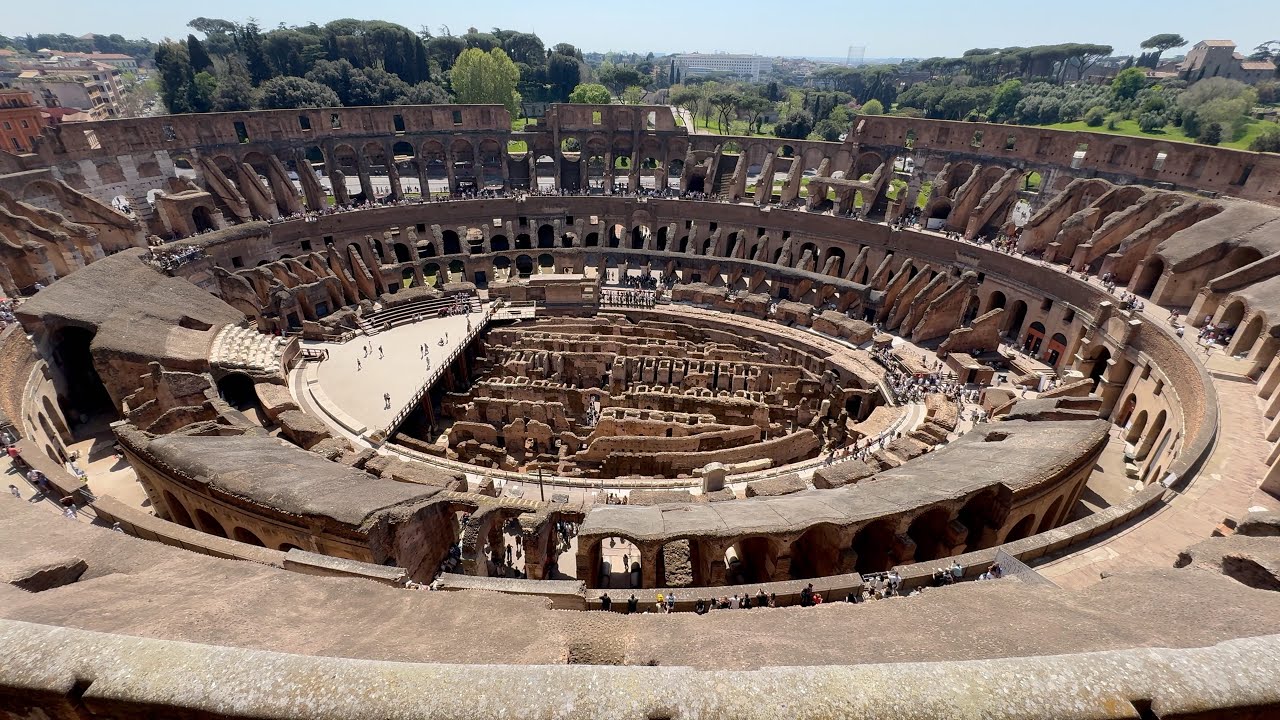 Attico View - Colosseum, Rome, Italy - YouTube