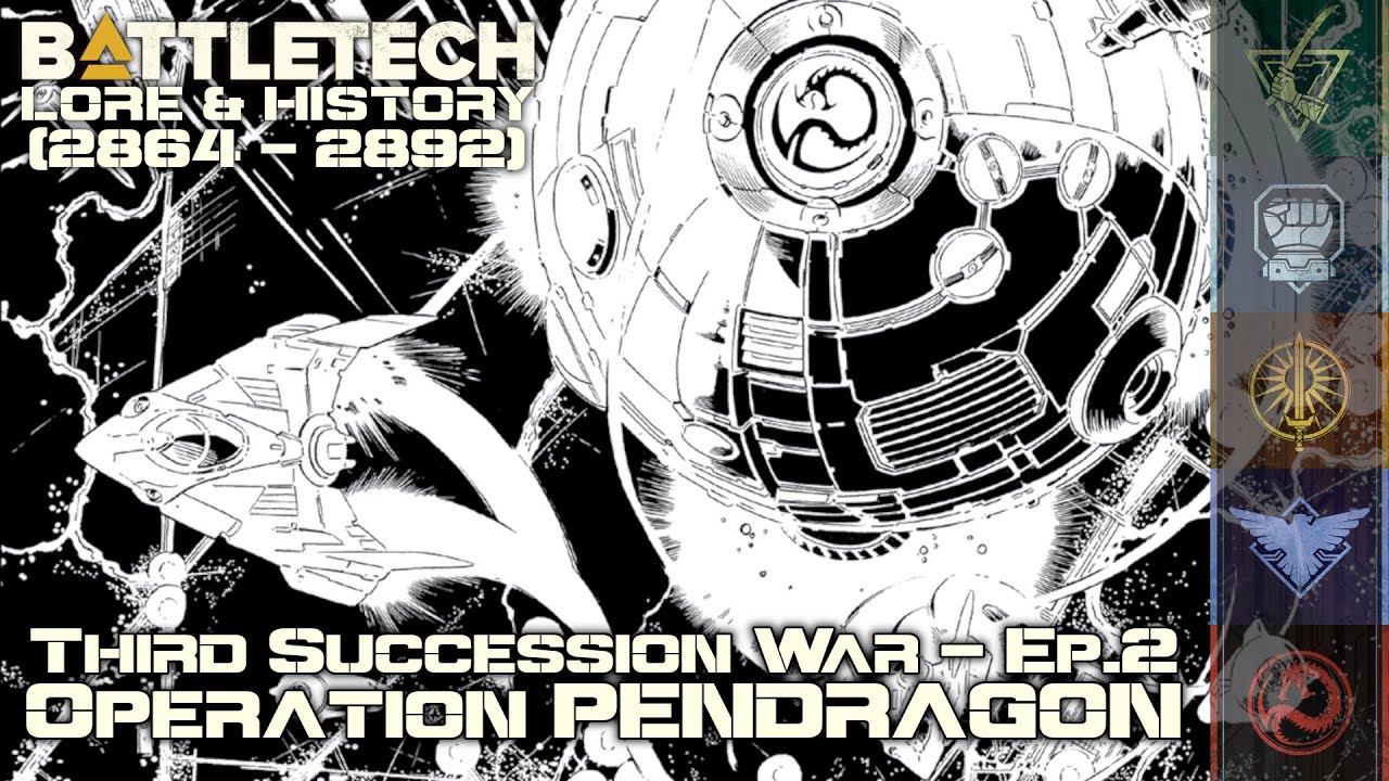 BattleTech Lore & History - Third Succession War: Operation PENDRAGON ...
