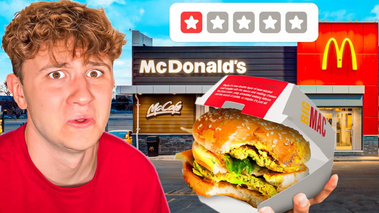 I Tried Australia's Worst Rated Fast Food Restaurants - YouTube