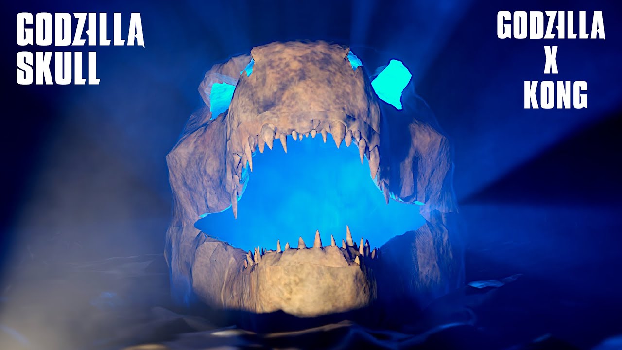 Godzilla 2021 Skull From Godzilla X Kong Short Animation - Blender WIP ...