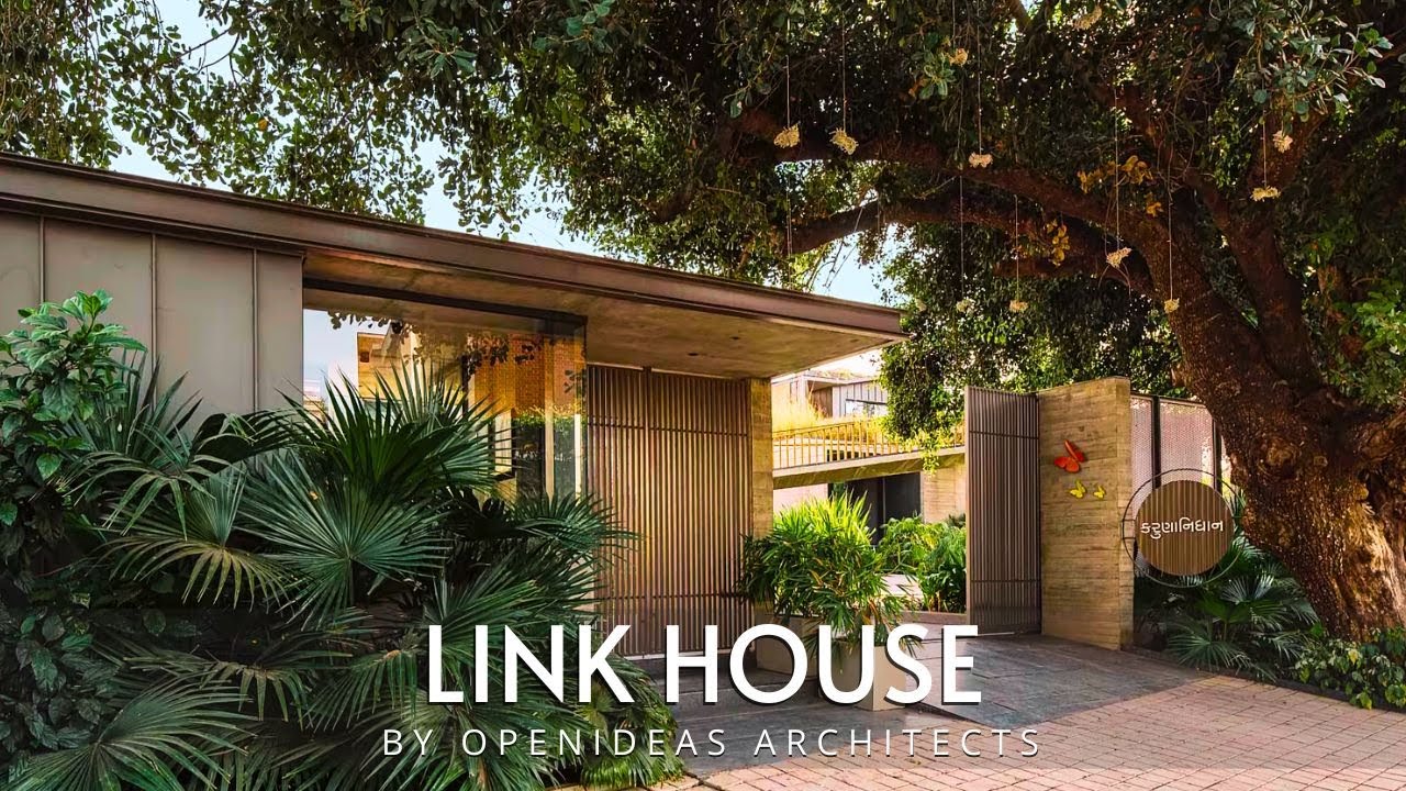 Residence With Defies Conventional Living | Link House - YouTube
