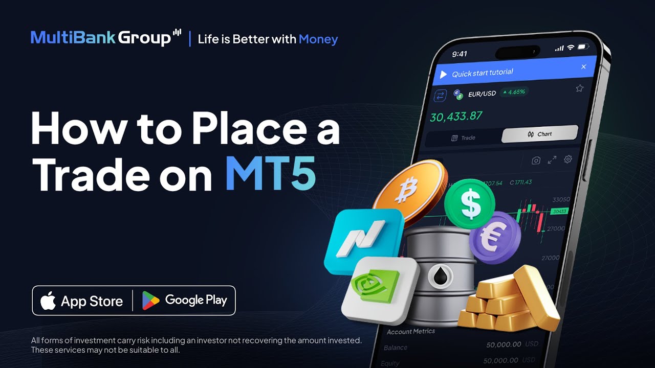 Learn How to Place A Trade on MT5 - YouTube