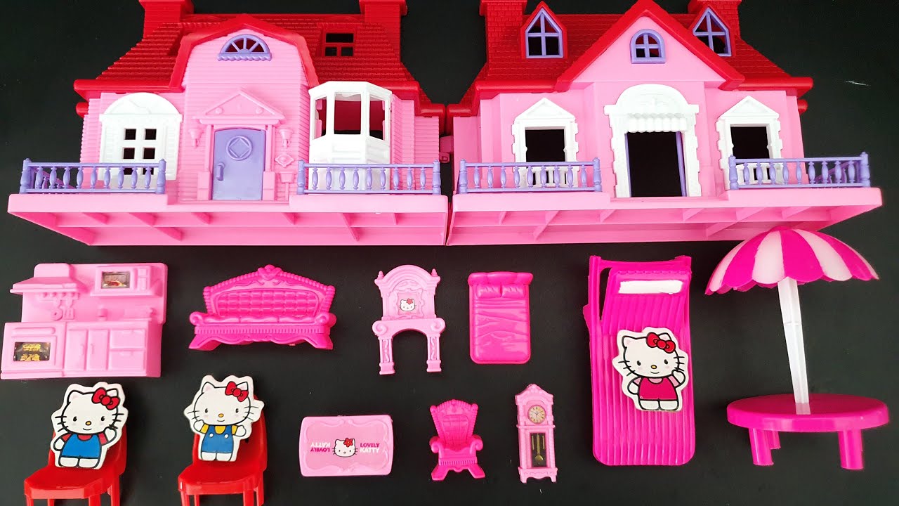 4 Minutes Satisfying With Unboxing Hello Kitty Happy Home ASMR - home ...