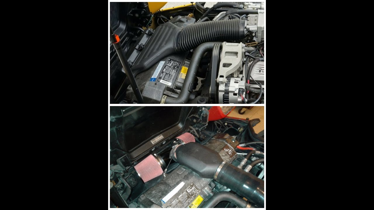 C4 Corvette Stock Air Intake vs Cold Air Intake (Flow Bench Test) Part ...