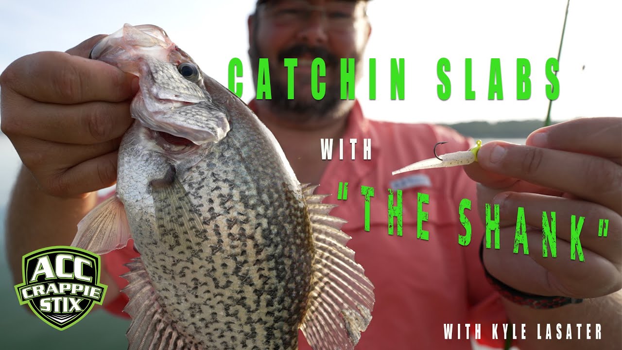 Catchin Slab Crappie with The Shank Bait from ACC Crappie Stix - YouTube