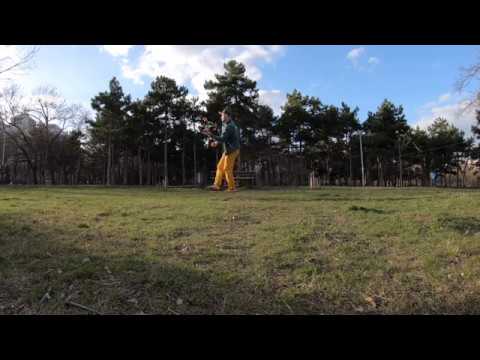 Juggling on a Slackline 1 - YouTube
