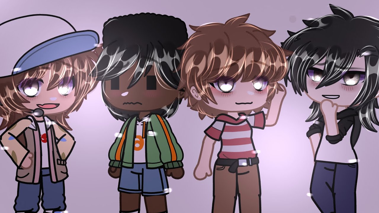 😻Stranger things OG party members edit😻🙏 ️ ️ // byler?// gacha club ...
