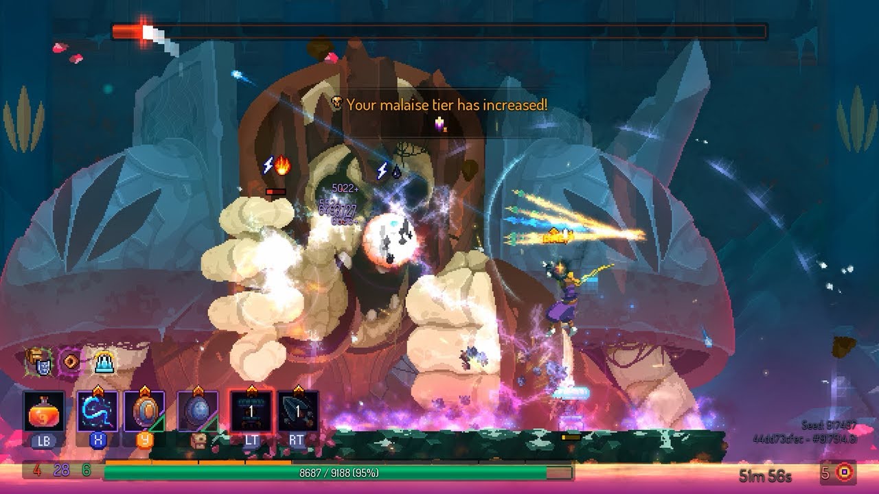 Dead Cells - The Giant (5 Boss Stem Cells) PERFECT - YouTube