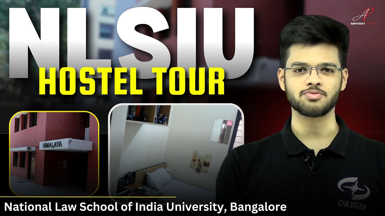 NLSIU Hostel Room Tour | NLSIU Bangalore Campus Tour | Abhyuday Pandey ...