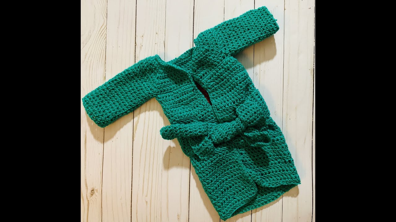 Sewing & Fiber Baby bathrobe crochet pattern Crochet pattern Tutorials ...