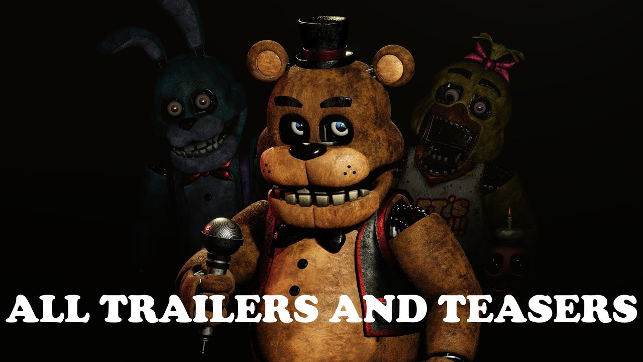 Five Nights at Freddy's Plus ALL TRAILERS AND TEASERS - YouTube