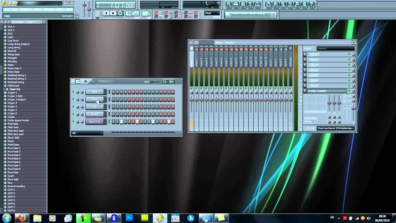 tutoriel faire un petit son techno avec fl studio - YouTube