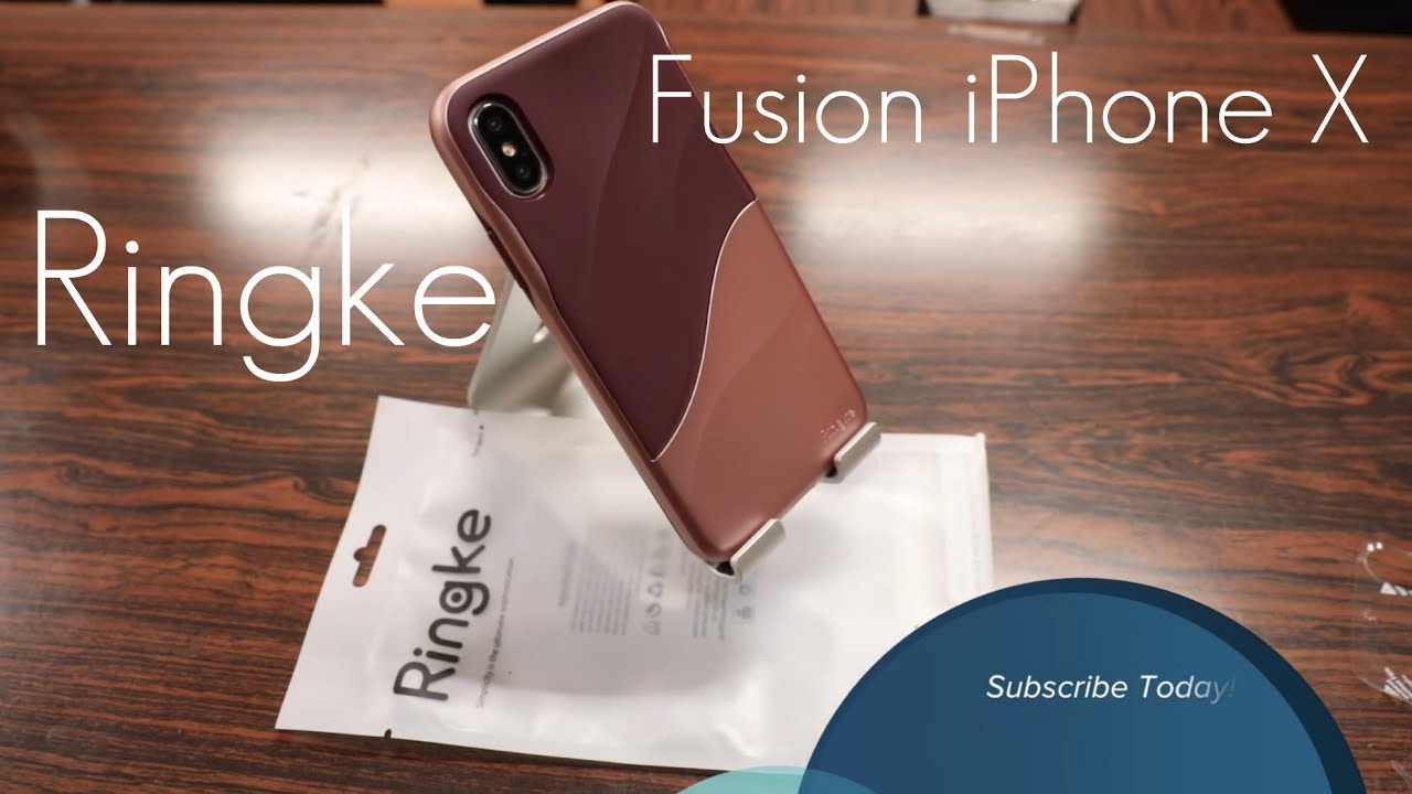 Stylish Inexpensive Case! - Ringke Fusion WAVE Case - iPhone X - Hands ...