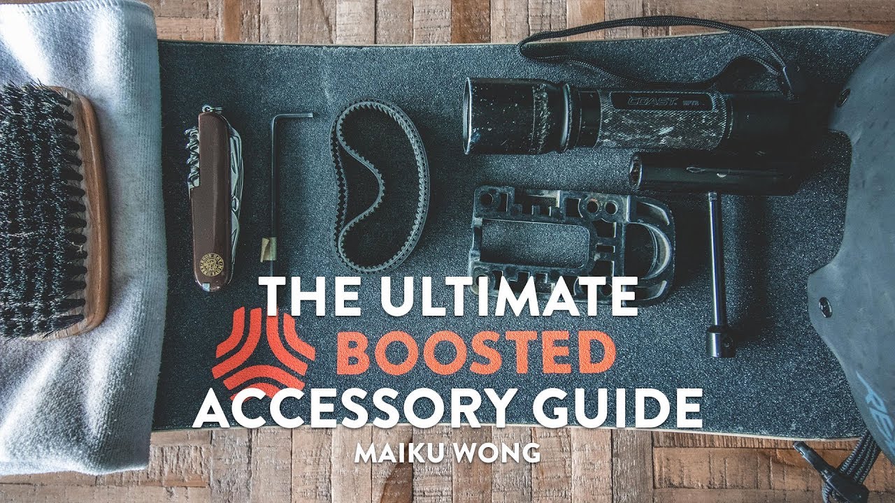 THE ULTIMATE BOOSTED BOARD ACCESSORY GUIDE - YouTube