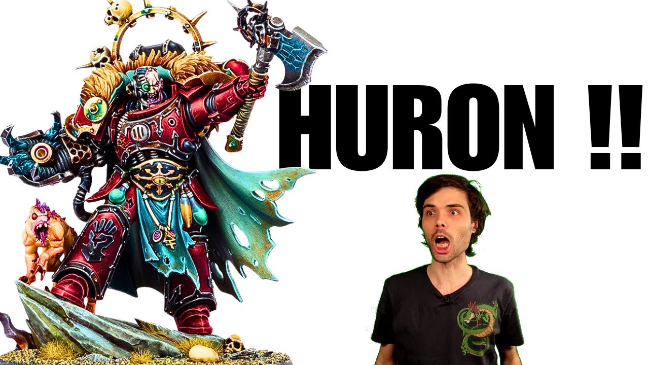 HURON BLACKHEART REVELE POUR WARHAMMER 40000 ! IL EST TRES BEAU ! - YouTube