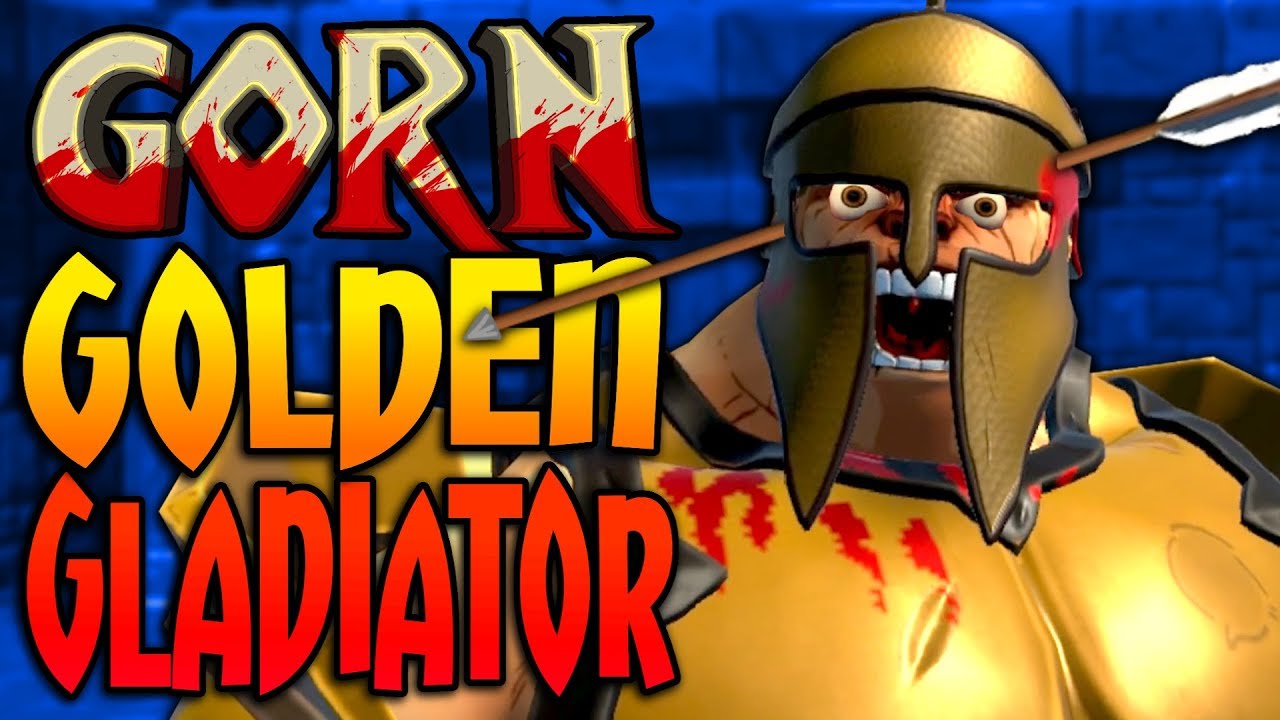 GIMPED GOLDEN GLADIATOR - Gorn VR Funny Moments #3 - YouTube