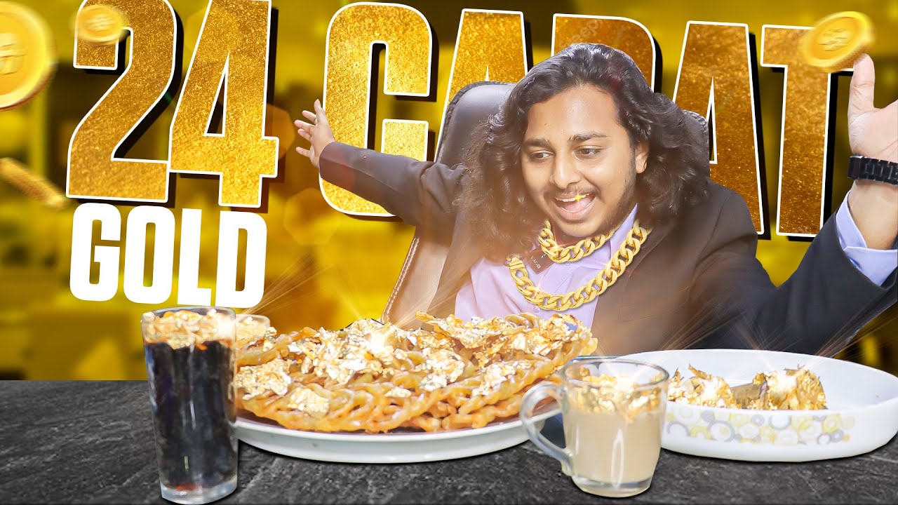 24 carat gold (Expectation VS reality) #gold #expectationvsreality ...