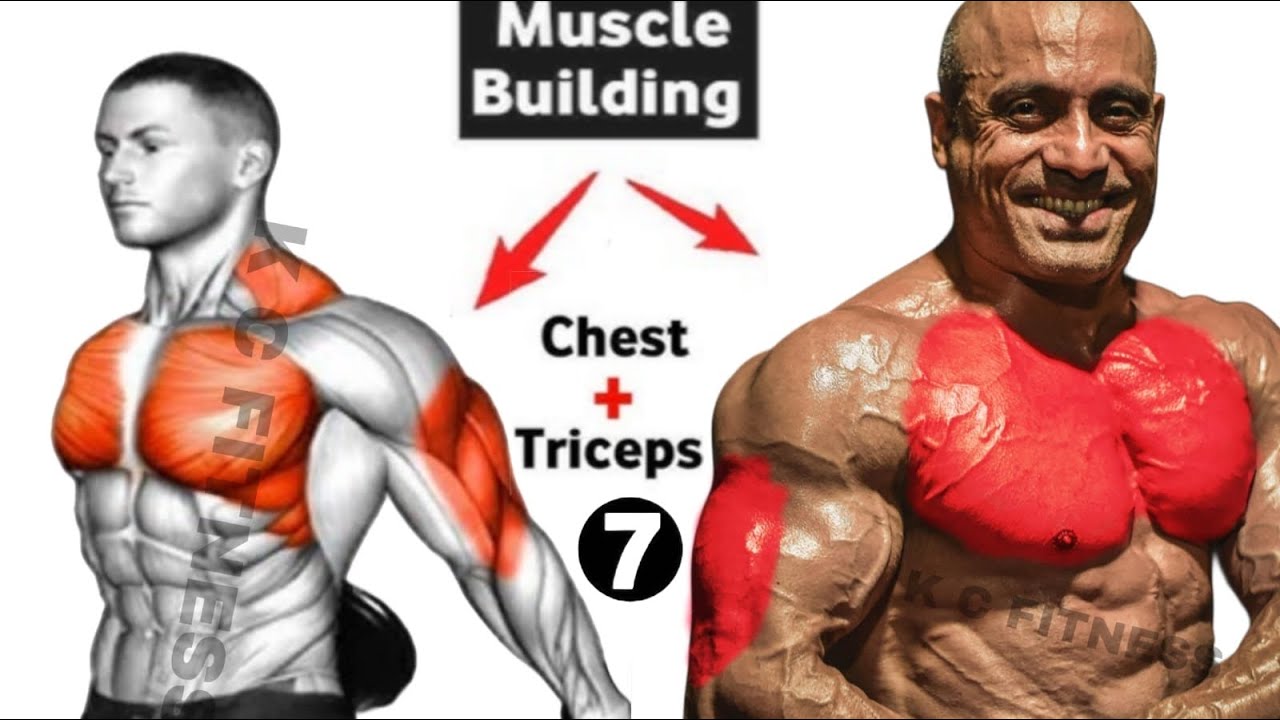 Chest & Triceps Workout | Build Bigger Chest & Strong Arms | Gym ...