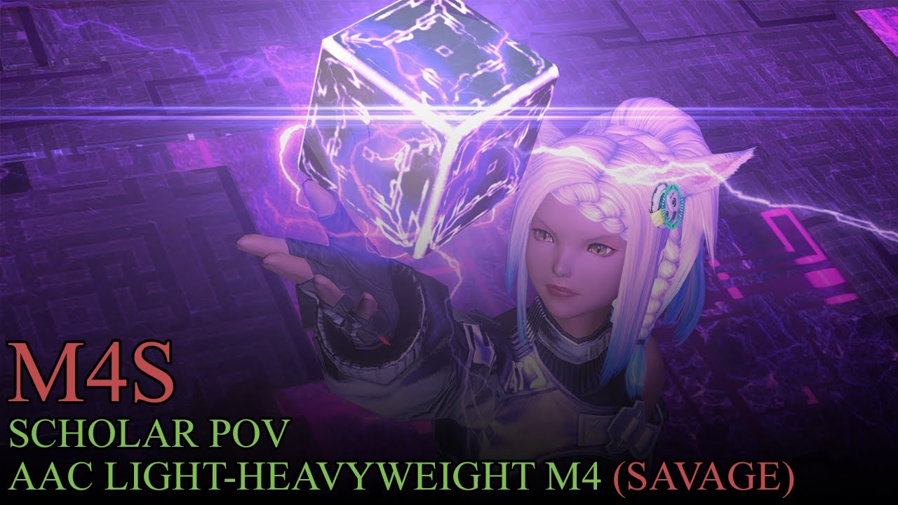「FFXIV」AAC Light-heavyweight M4 (Savage) / M4S Clear: SCH POV - YouTube